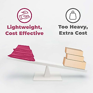 Small Poly Mailers 7.5x10, Solid Pink Shipping Bags - Tear And Puncture Free Poly Bags - Water Resistant Mailing Bags - Packaging Bags For Small Business - 1000 Count