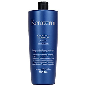 Fanola Keraterm Hair Ritual Anti-Frizz Disciplining Shampoo, 33.8 Ounce