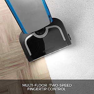 Oreck HEPA Swivel Bagged Upright Vacuum Cleaner, Lightweight, For Carpet and Hard Floor, UK30305PC, Blue