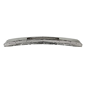 MBI AUTO - Chrome, Steel Front Bumper Impact Face Bar Compatible with 2007 2008 2009 2010 2011 2012 2013 Chevy Silverado 1500 Pickup 07-13, GM1002831