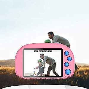 LKYBOA Children's Digital Camera - Small SLR Toy Touch Screen Kids Camera (102 * 64 * 35mm) (Color : A)