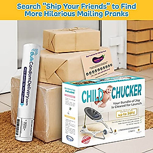 Witty Yetis Hilarious 15 Pack of Eggplant Rewards Club Postcards. Prank Your Friends and Family with Funny Practical Joke Mailing Card. Fun Novelty Gag Gift Set for Ultimate Pranking and Embarrassment