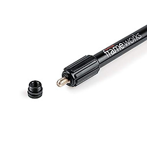 Gator Frameworks Desktop Microphone Stand with Round Weighted Base & Adjustable Height (GFW-MIC-0501)