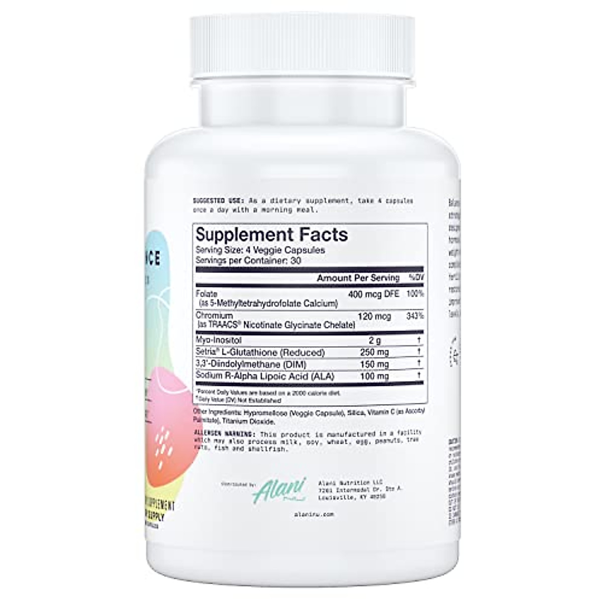 Alani Nu Hormonal Balance Vitamin Supplement for Women, Weight Management and Clear Complexion, 30 Servings