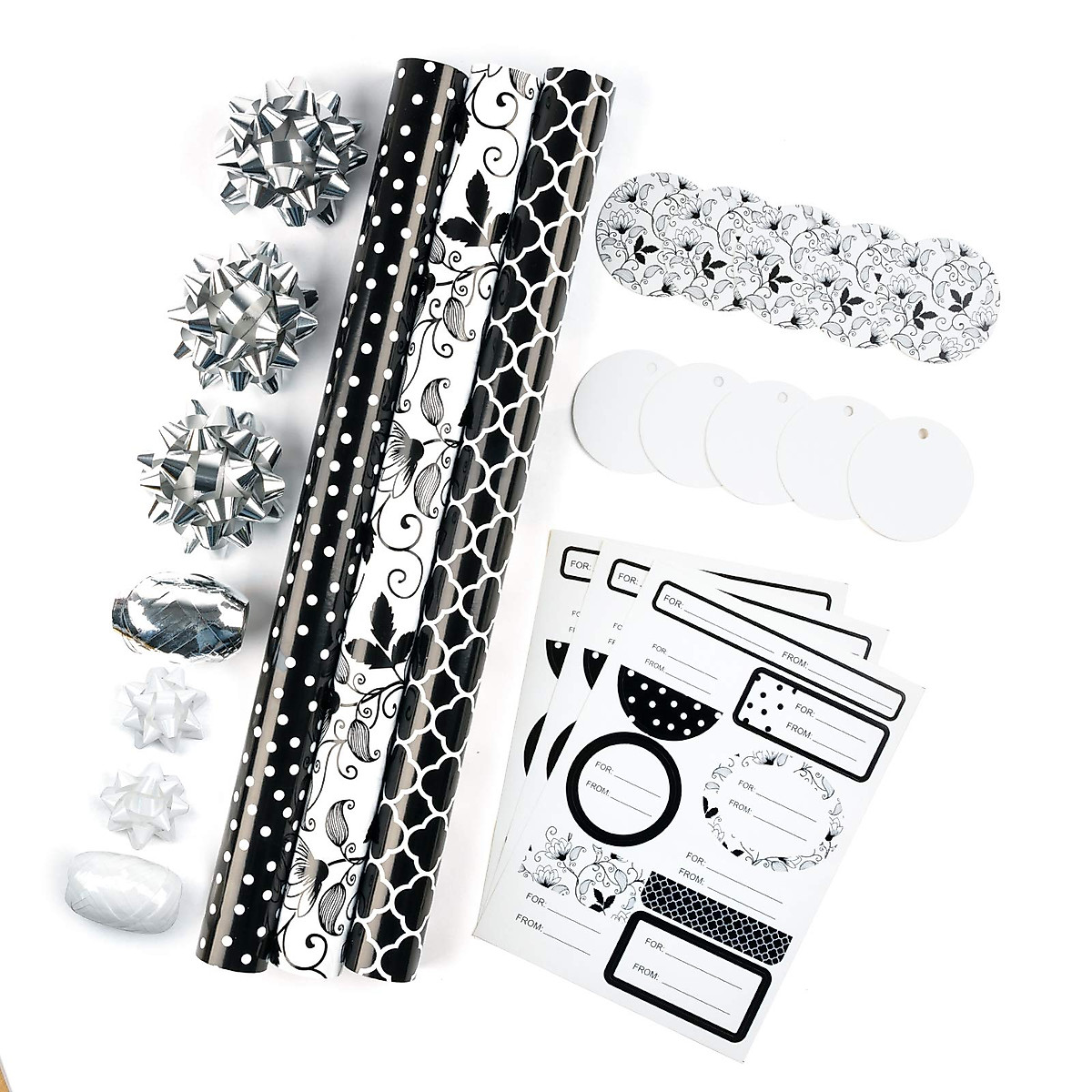 MAYPLUSS Wrapping Paper Roll - Mini Roll - 17 inch X 120 inch Per roll - 3 Different Easter Design - Pink/blue/yellow (42.3 sq.ft.ttl)