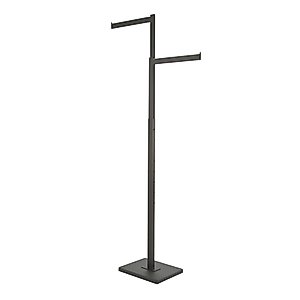 Econoco K90/MAB 2-Way with Straight Arms, Rectangular Tubing, Matte, Black