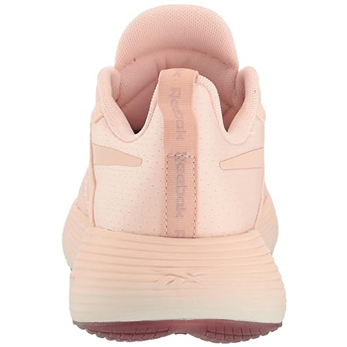 Reebok Womens Dmx Comfort + Slip-on Sneaker, Possibly Pink/Chalk/Sedona Rose, 7 US