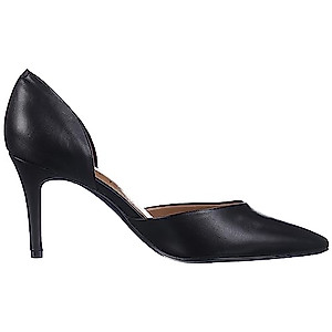 Calvin Klein Women's Gloria Pump, Black Leather 967, 8.5