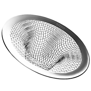 Strainer Hair Catcher Mesh, Kitchen Sink Strainer 3", Drain Protector Hair Catcher, Tub Drain Hair Catcher, Metal Drain Cover