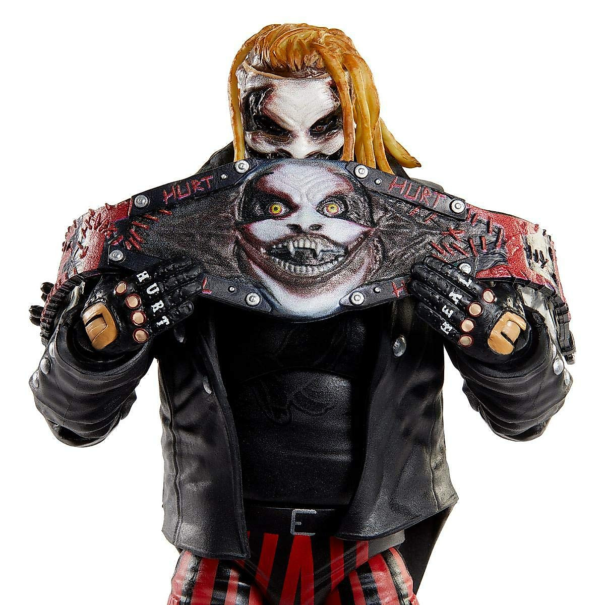 WWE Ultimate Edition Wave 7 The Fiend Bray Wyatt Action Figure 6 in with Interchangeable Entrance JacketLanternExtra Head and Swappable Hands for Ages 8 Years Old and Up