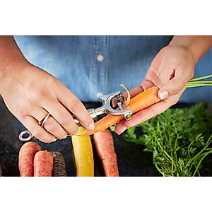 Rosle Stainless Steel Round-Handle Vertical Cannelle, 6.5-inch