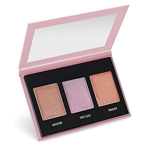 Black Radiance True Complexion 3D Highlighter Palette, Luminosity, 0.38 Ounce