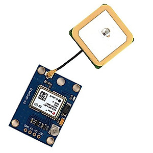 HiLetgo GY-NEO6MV2 NEO-6M GPS Flight Controller Module 3V-5V with Super Strong Ceramic Antenna for Arduino EEPROM APM 2.5