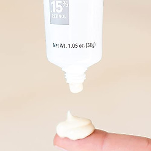 Alpha Skin Care Enhanced Wrinkle Repair Cream, Anti-Aging Formula, 0.15% Retinol, Vitamins A, C & E, Reduces Lines & Wrinkles, All Skin Types, 1.05 Oz, White