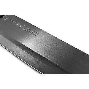 Seki Japan TSUBAZO Japanese Vegetable Kitchen Knife, Stainless Steel Nakiri Knife, Shiraki Handle, 170 mm (6.7 in)