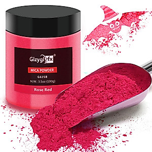 Mica Powder - Pearlescent Epoxy Resin Color Pigments Set - Natural Cosmetic Grade Pigment for Soap Dye, Pigment for Paint, Epoxy Resin, Candle Making, Bath Bombs, Lip Gloss, Slime Dye Set 18 Colors