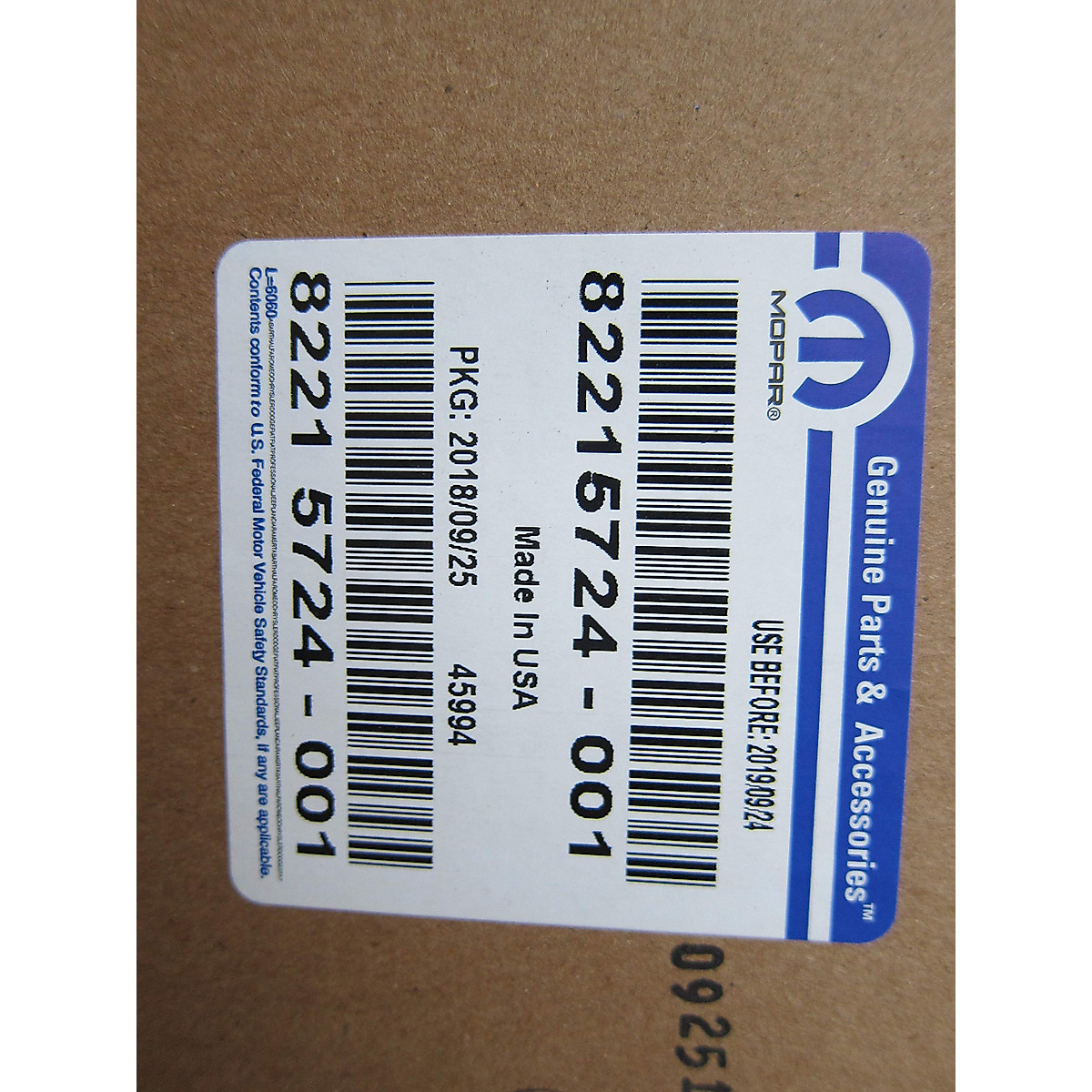 Mopar 2019 RAM 1500 Black Tailgate Bed Extender w/RAM Logo OEM