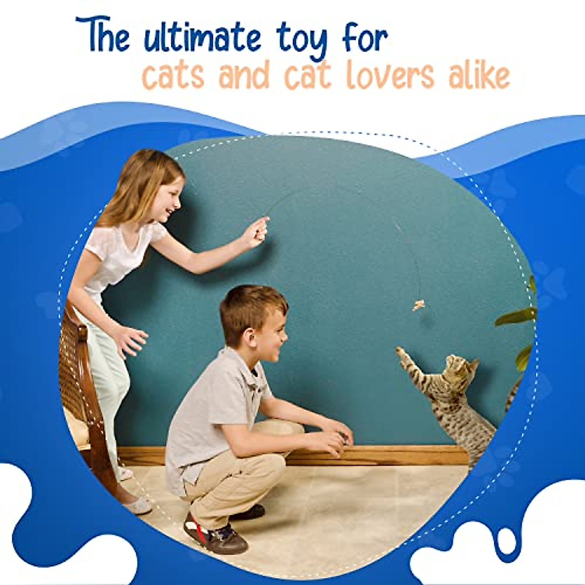 Cat Dancer Products 101 Interactive Cat Toy, Brown