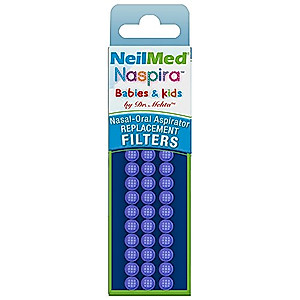 NeilMed Naspira Filter Replacements, Blue, 30 Count