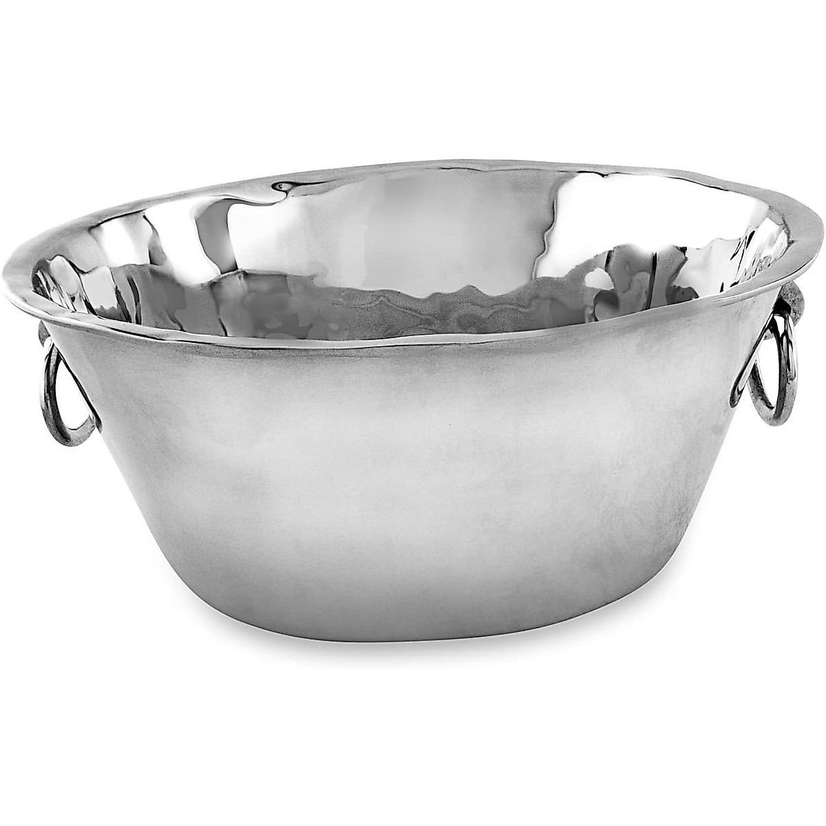 Beatriz Ball Large Soho Ice Bucket with Handles, Metallic