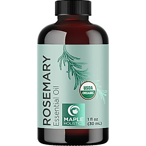 Maple Holistics Volumizing Hair Care Set - Biotin Shampoo and Conditioner with Rosemary Essential Oil and Pumpkin Seed Oil