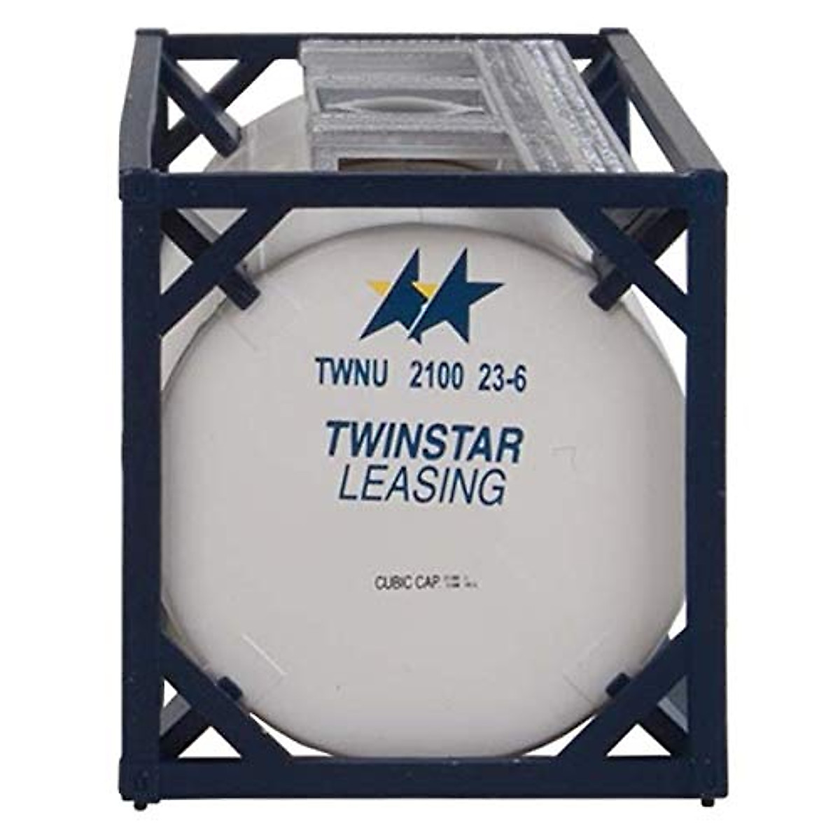 Walthers SceneMaster HO Scale Model of Twinstar Leasing 20' Tank Container