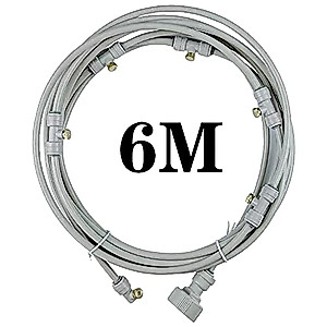 ZITIANY Misting Cooling System Misting Line Outdoor Mister for Patio Garden Greenhouse Trampoline for Waterpark 6M/9M/12M One Size