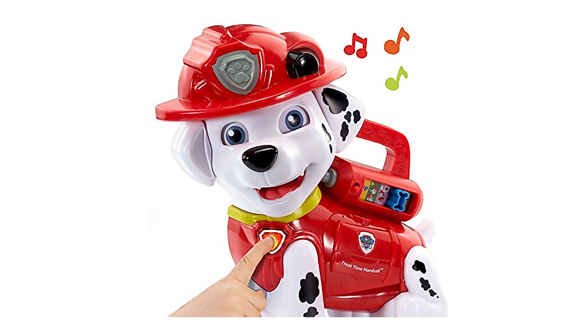 VTech Paw Patrol Treat Time Marshall - Interactive Learning Toy for Kids