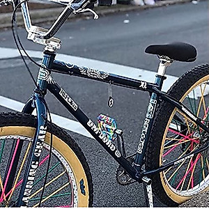 BEEGETTE Bicycle Spoke Skins Wraps BMX MTB Kids Road Mountain Bike Colorful Wheel Decoration-72 Pcs (Pink)