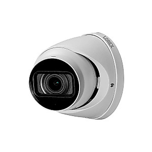 Lorex 4K (8MP) Motorized Varifocal Smart IP Dome Security Camera with Listen-in Audio and Real-Time 30FPS Recording - White