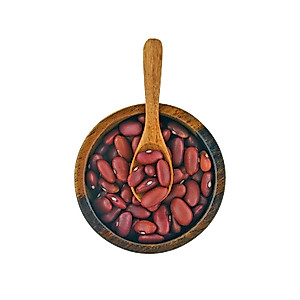 Organic Dark Red Kidney Beans- Fiber & Protein rich, Raw, Non-GMO, Vegan Bulk-2LB