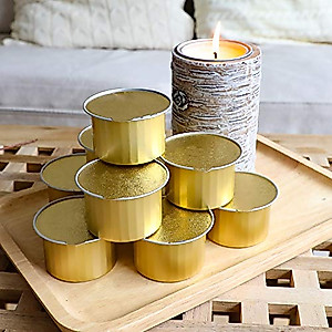 Citronella Candles Outdoor, Citronella Candles, 24 Pack Candle, 240H Burning for Natural Soy Candle, Citronella Candle, Portable Camping Candles Set for Patio Garden Balcony BBQ, Gifts for Summer