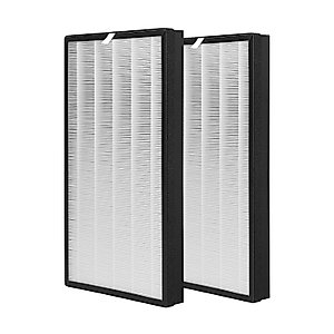 FCFMY Replacement Filter For HSP003 Dual Filtration HEPA Air Cleaner Purifier,2-in-1 Filter Includes H13 True HEPA & Activated Carbon Filter,Pack-of-2