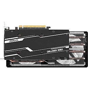ASRock Intel ARC A750 Challenger D 8GB OC, 8GB DDR6, PCIe4, 2 HDMI, 2 DP, 2200MHz Clock, 0dB Cooling, Overclocked