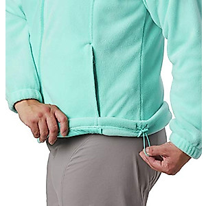 Columbia Women's Benton Springs Full Zip, Aquarium, Small