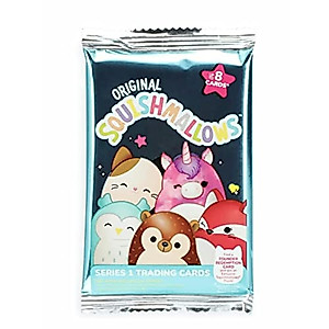 Squishmallows Official Kellytoy Series 1 Trading Cards (Pack of 6)