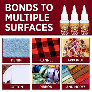 Aleene's Fabric Fusion Glue, 3-Pack
