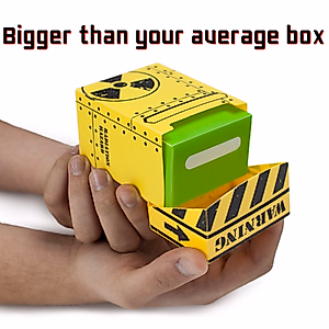 Stratagem The Big Box Card Deck Box w Divider|TCG Box for Baseball Cards, MTG, Trading Card Games| 1 Pack - UFO