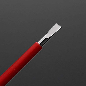 BULUSHI Insulated Screwdriver Set Professional Screwdriver, Slotted Screwdriver Voltage Tester 100~500V AC Pen Electroprobe 4PCS