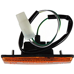 Evan Fischer Side Marker Set Compatible With 1982-1983 Toyota Pickup, Fits 1982-1985 Celica, Fits 1986 Supra, Mounted On Fender Side With bulbs Front Driver and Passenger Side TO2551104 TO2550104