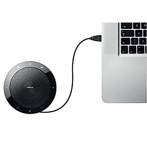 Jabra Speak 510+ with Link 360 – USB & Bluetooth Speakerphone Optimized for UC