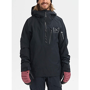 Burton Mens Ak Gore-Tex Velocity Anorak, True Black, Medium