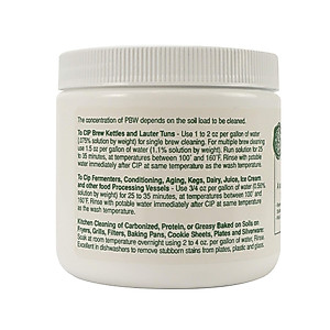 Five Star PBW - 1 lbs - Non-Caustic Alkaline Cleaner, White - pbw1