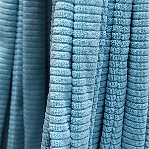 Microfiber Tube Mop Head(16 oz.), 6 Inch Headband, Loop End Commercial String Mop Head Replacement for Home, Highly Absorbent, Industrial and Commercial Use