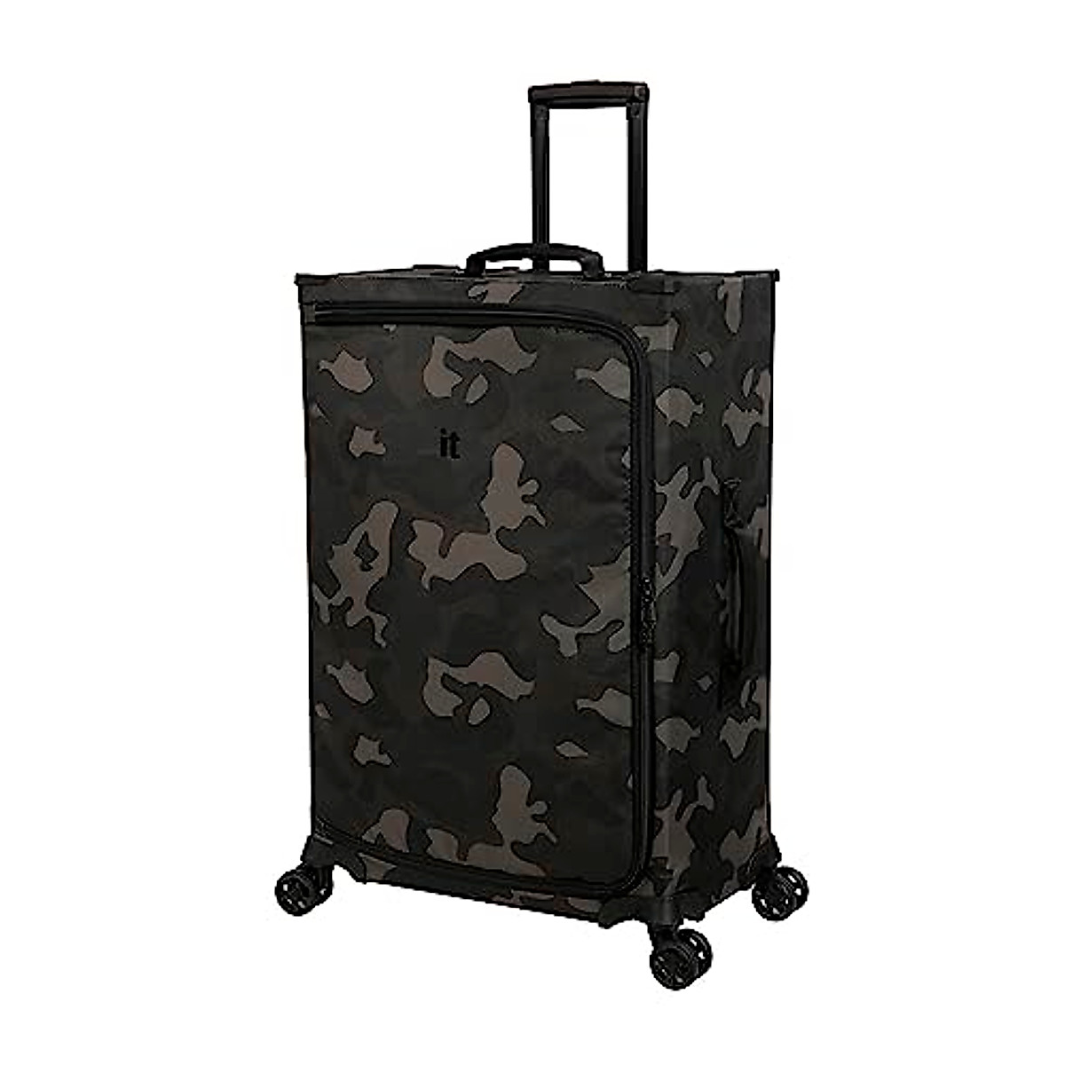 it luggage MaXpace 27" Softside UltraLight Checked Spinner, Dark Brown Camo