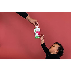 Serenity Kids 6+ Months Baby Food Pouches Puree Made With Ethically Sourced Meats & Organic Veggies | 3.5 Ounce BPA-Free Pouch | Grass Fed Beef & Ginger, Pea, Bell Pepper, Broccoli | 6 Count