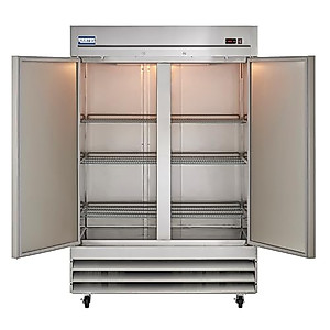 Kratos Refrigeration 69K-773 Commercial 2 Door Reach-in Refrigerator, 49 Cu. Ft., 54" wide