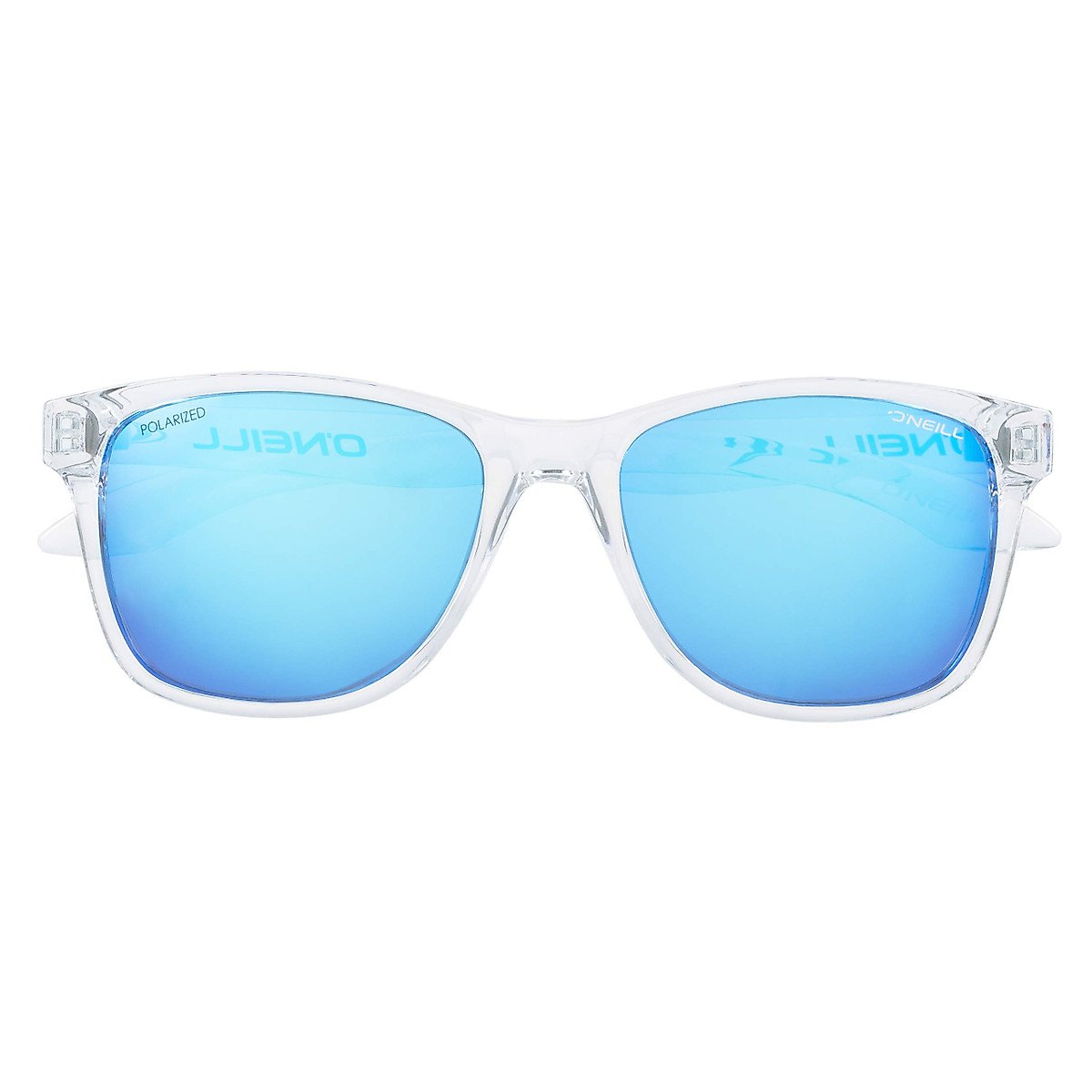 O'NEILL Offshore 2.0 Polarized Sunglasses for Men and Women, 55 mm, Gloss Crystal