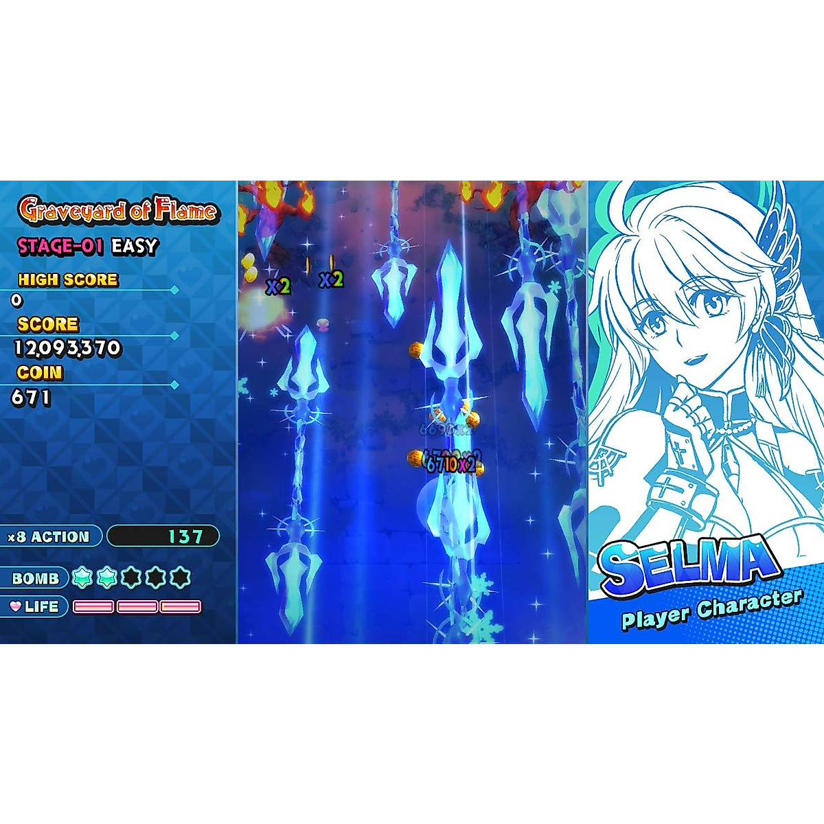 Sisters Royale: Five Sisters Under Fire w/ Post Card - Strictly Limited Games - Nintendo Switch