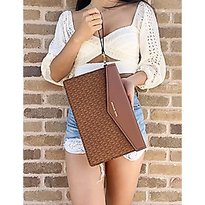 Michael Kors Maisie Large Pebbled Leather 3-in-1 Tote Bag Luggage MK Multi